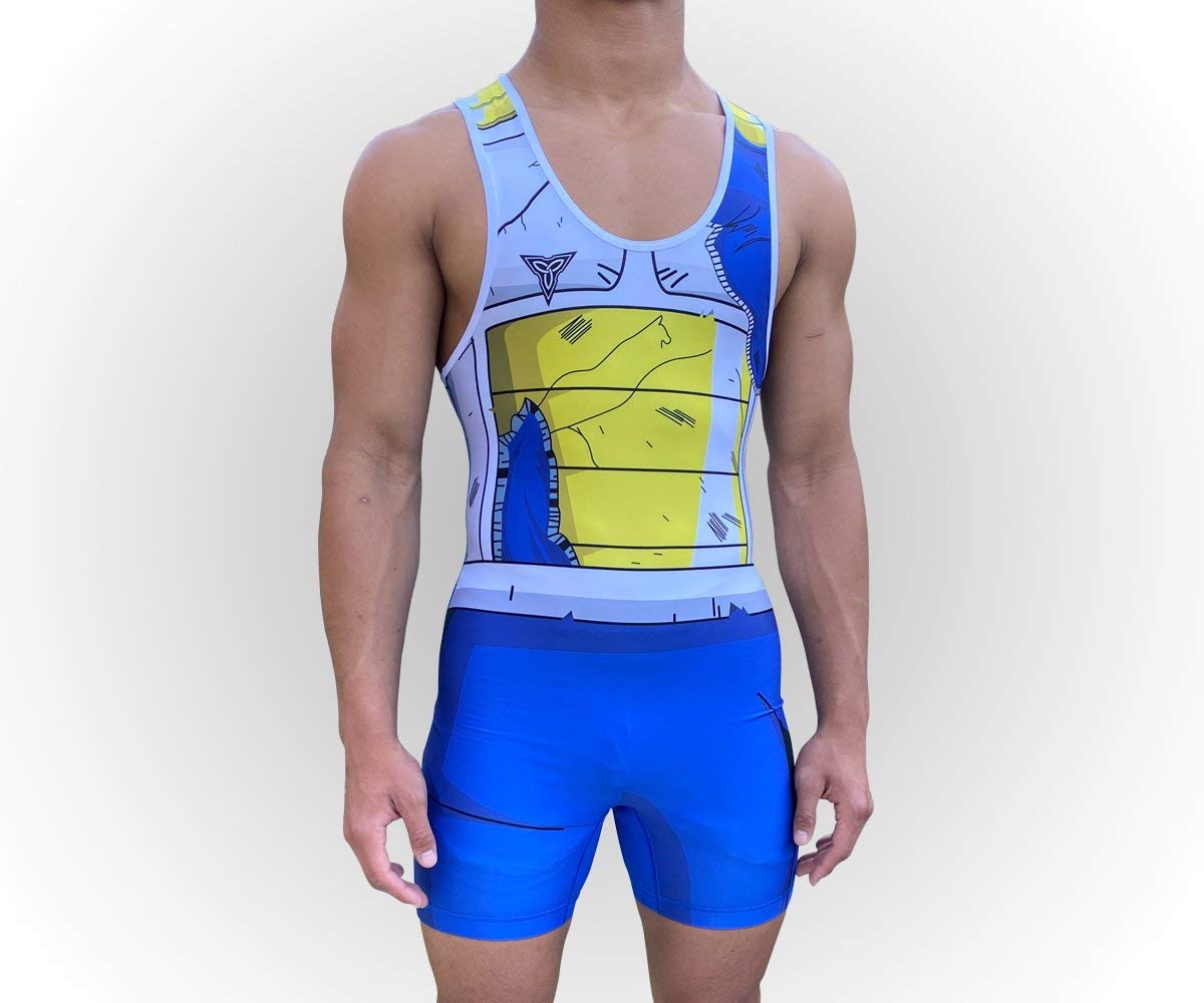 Buy TRI-TITANS Vegeta Super Saiyan Damaged Armor Youths and Adult Mens ...