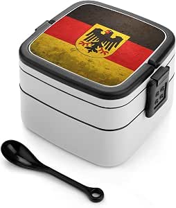 Amazon.com: German Flag with The German Eagle Printed Double Layer ...