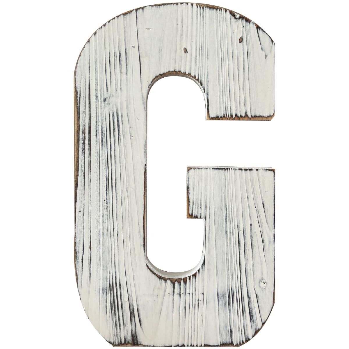 Snapklik.com : ABELOTS Rustic Wooden Letter G Wall Decor, Distressed ...