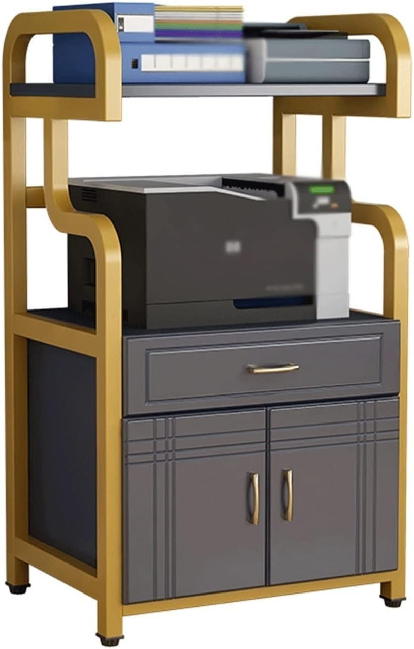 Amazon.com: HIHELO Desktop Printer Stand Printer Stand Office Heavy ...