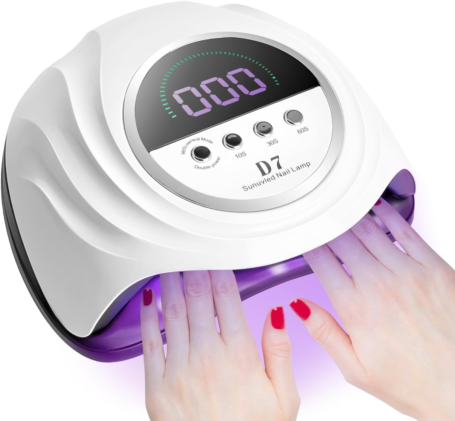 Amazon.com : 280W UV LED Nail Lamp, Professional UV Light for Nails ...
