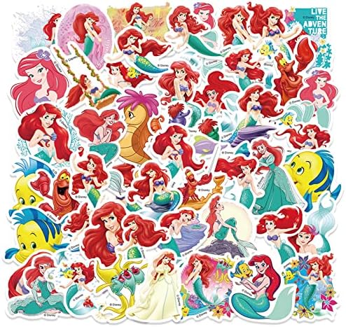 Amazon.com: The Little Mermaid Potty Training Stickers Bundle - Over ...