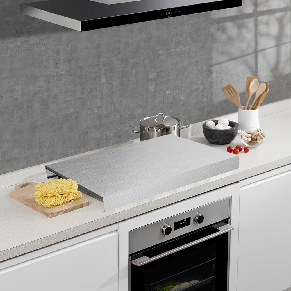 Stainless Steel Stove Top Cover: Noodle Board | Range Burner Cover ...