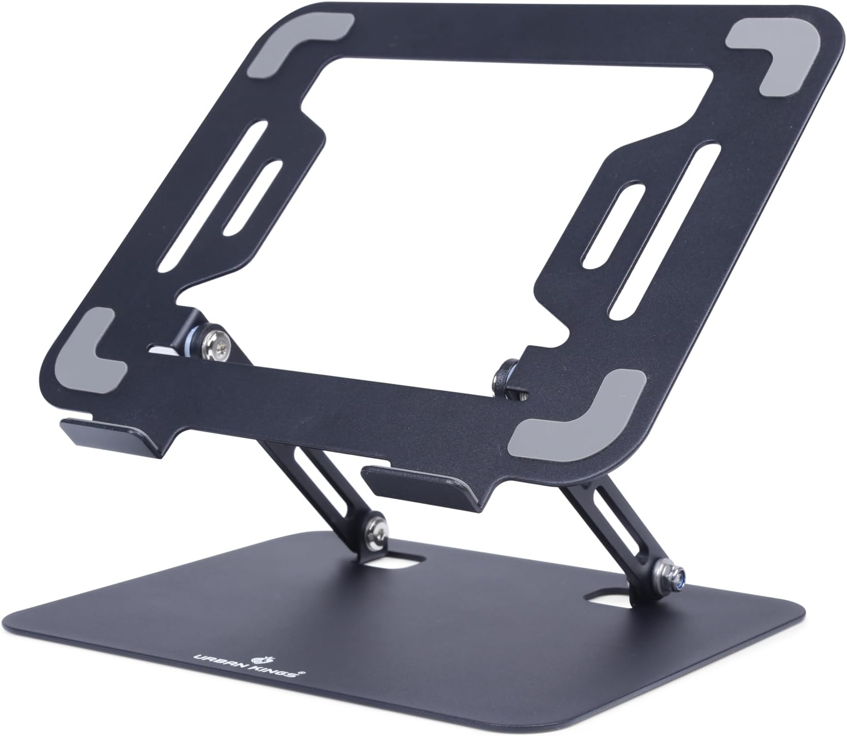 URBAN KINGS Metal Laptop Stand Base, Ergonomic Computer Riser for Desk ...