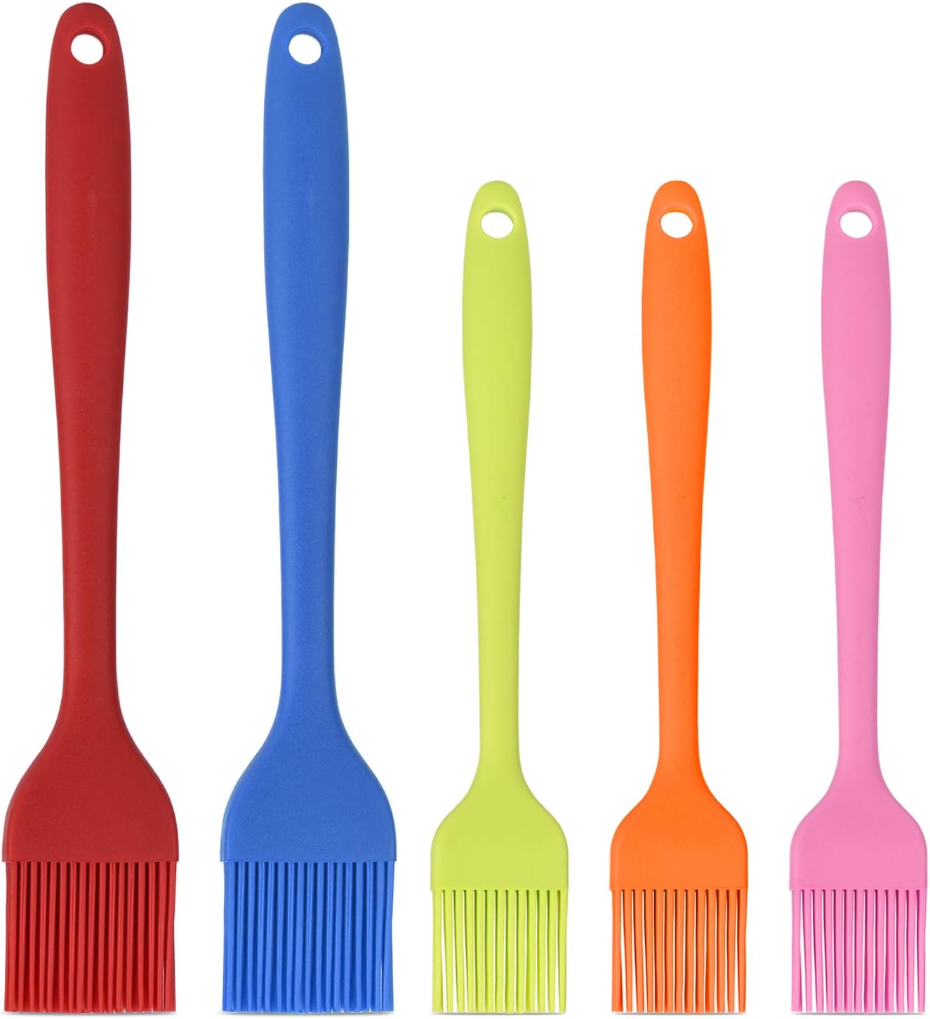 Amazon.com: 6 PCS CUALORK Silicone Basting Brush, Upgrade Pastry Brush ...