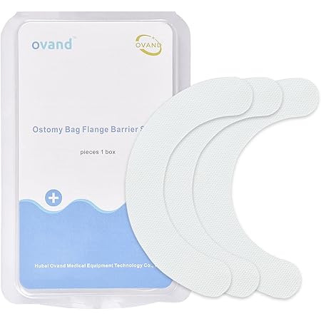 Amazon.com: 20PCS Elastic Ostomy Barrier Strips, Adhesive Flange Seal ...