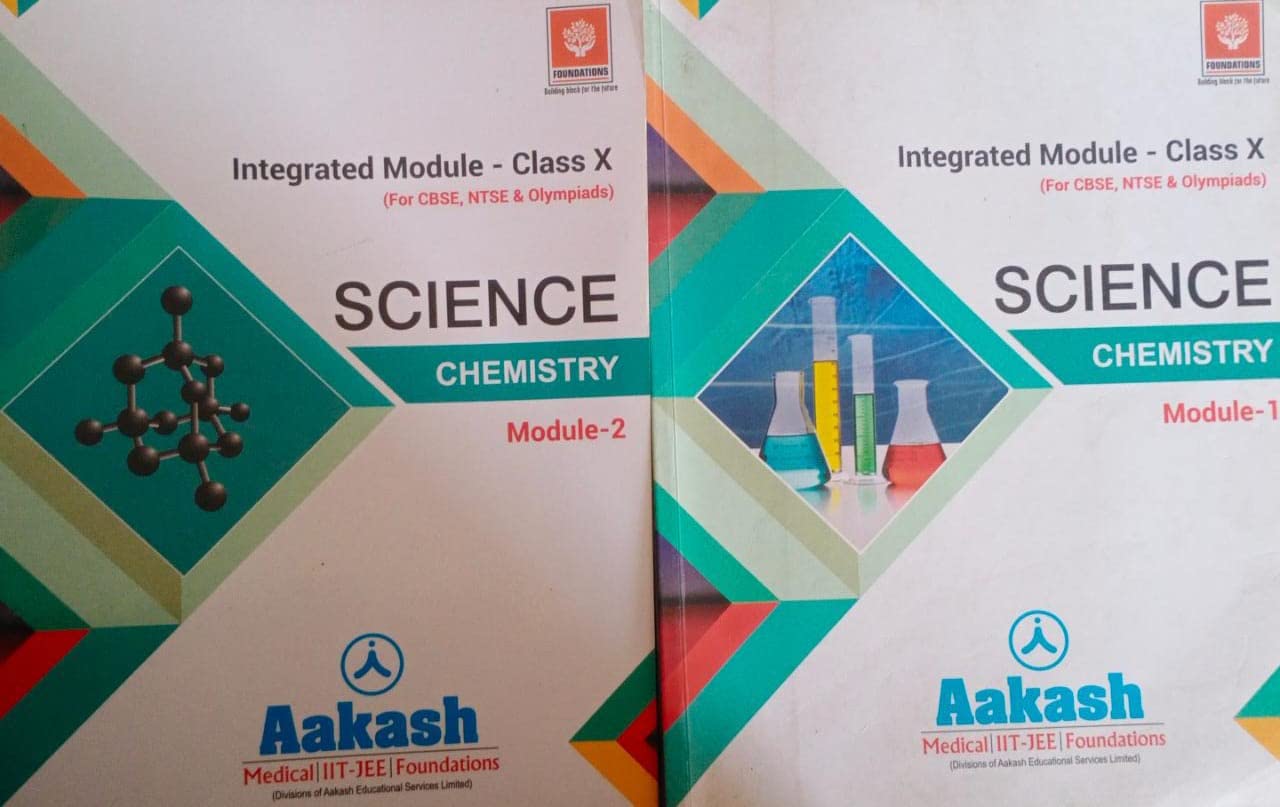 Aakash Integrated Module Science Chemistry Class 10 Module 1&2 Second ...