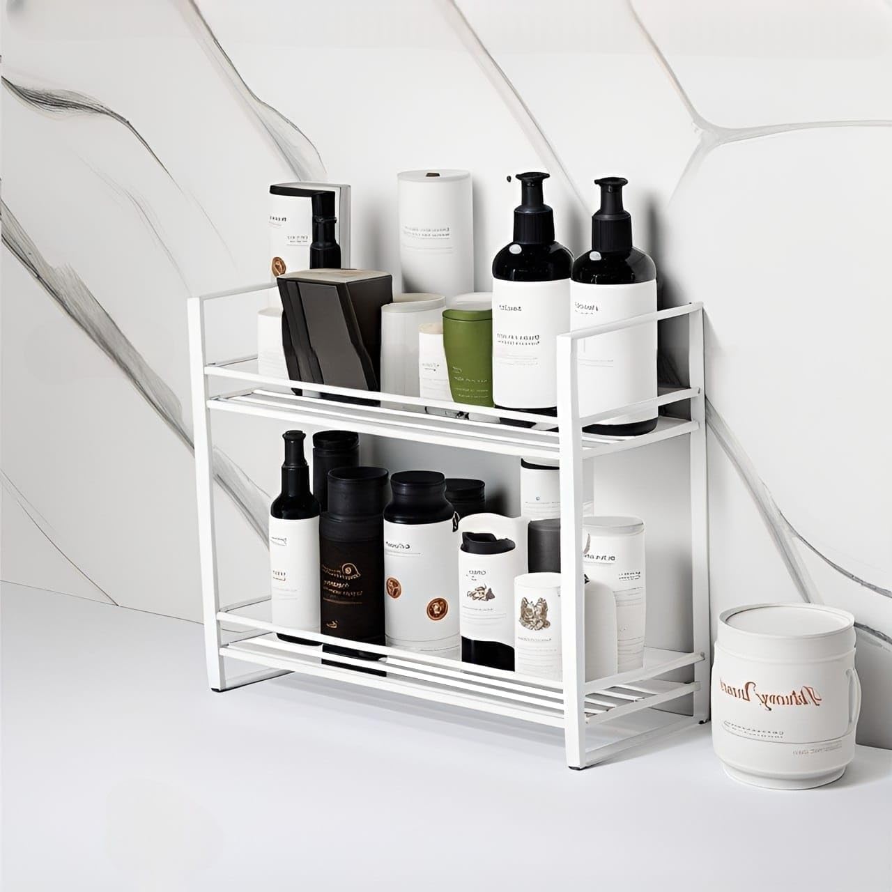 UZ Metal store 2-Tier Countertop Kitchen Organizer Spice Rack Kitchen ...