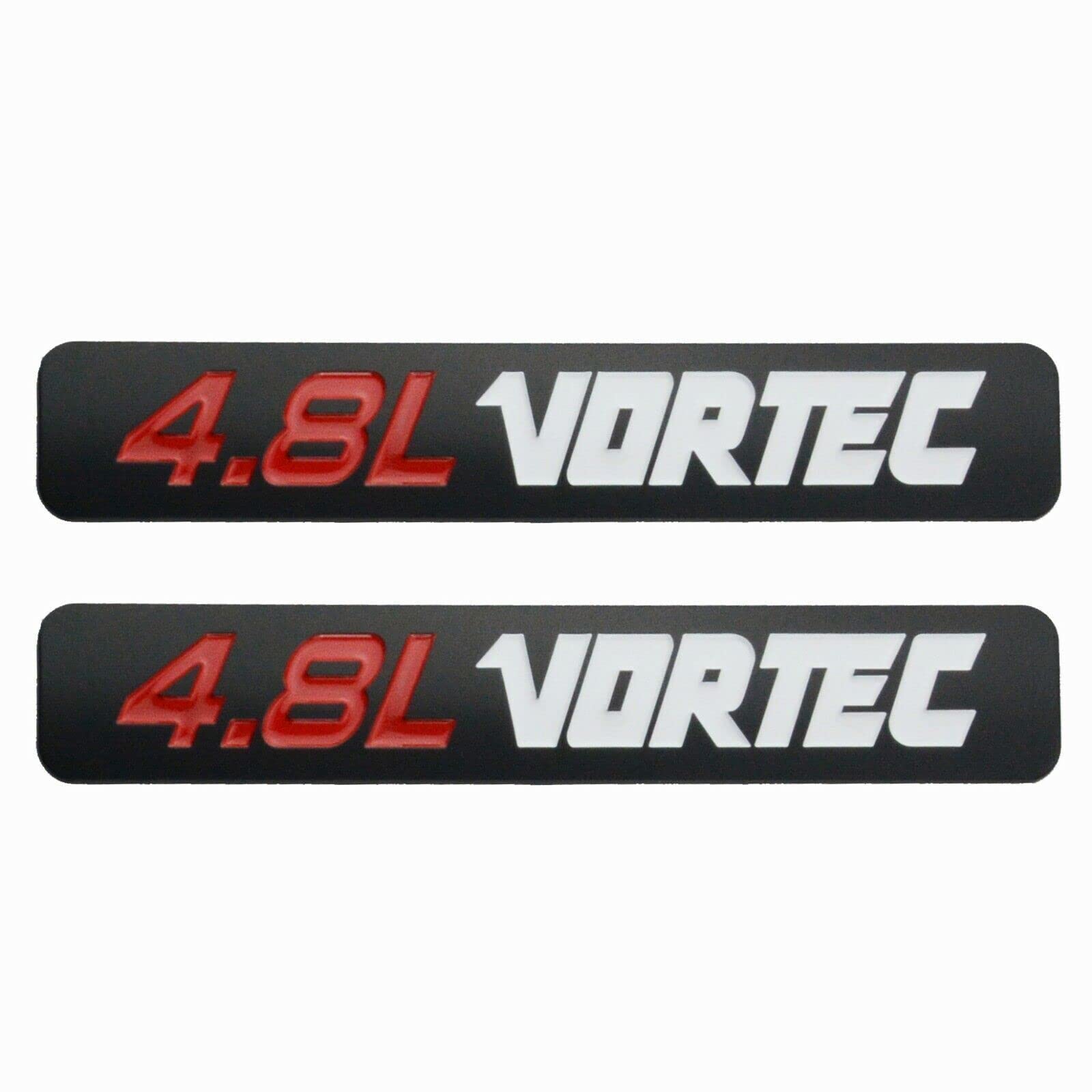 Vortec Logo 2 Sets 5.7L VORTEC Hood Emblem Style Decals Stickers Chevy