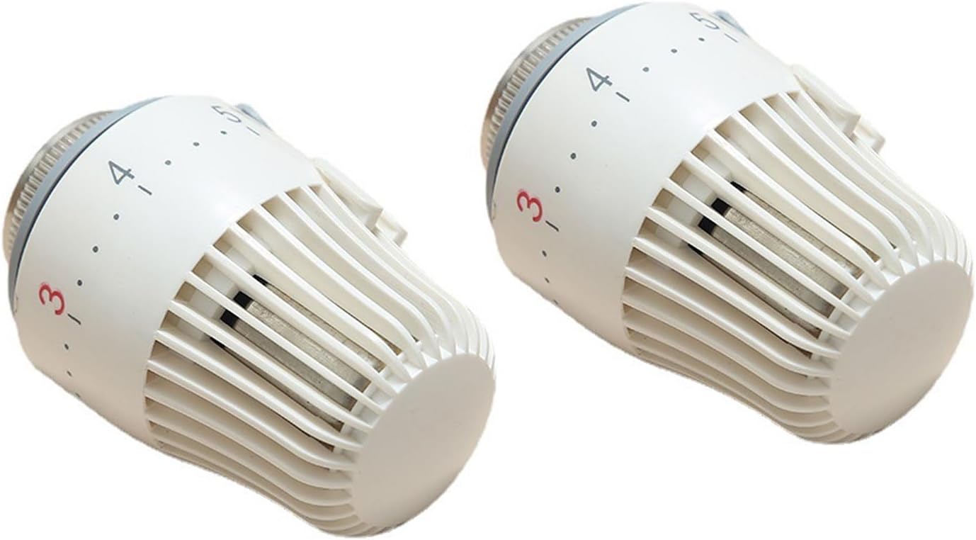 Amazon.com: EAJORN 2pcs Radiator Thermostat Valves Head Only Radiator ...
