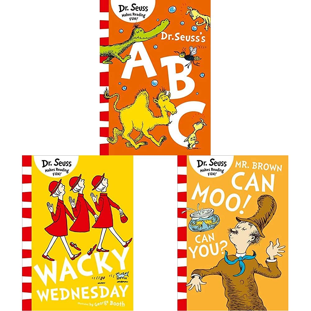 Buy Dr. Seussââ‚¬â„¢s ABC+Wacky Wednesday (Dr Seuss)+Mr. Brown Can Moo ...