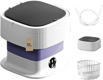 Amazon.com: Portable Washing Machine Mini 11L Portable Washer Small ...
