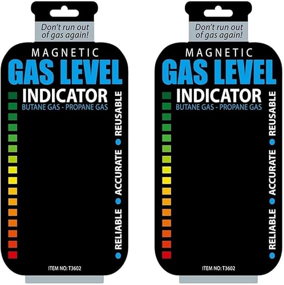 Amazon.com : 2Pcs Black Practical Propane Butane LPG Fuel Gas Tank ...