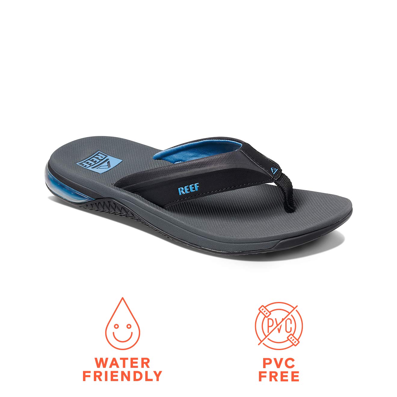 Snapklik.com : Reef Mens Reef Anchor Flip Flop