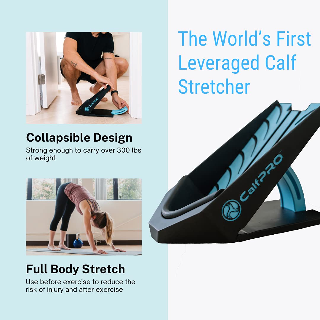 CalfPRO Deep Calf Stretcher - Slant Board Stretching for Feet Mobility ...