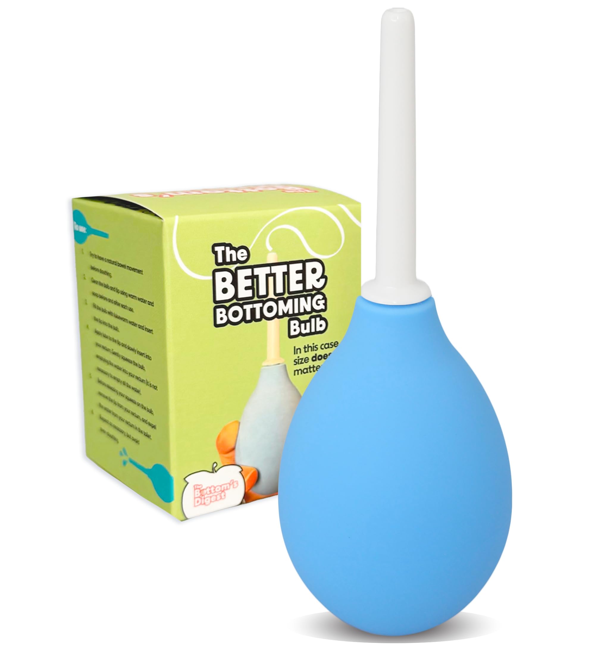 Amazon.com: Bottom’s Digest Enema Bulb 3.0-oz Anal Douche with Easy ...
