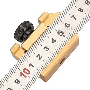 Ruler Stop, Aluminum Alloy 45 Degrees Angle Line Caliber Ruler Locator ...