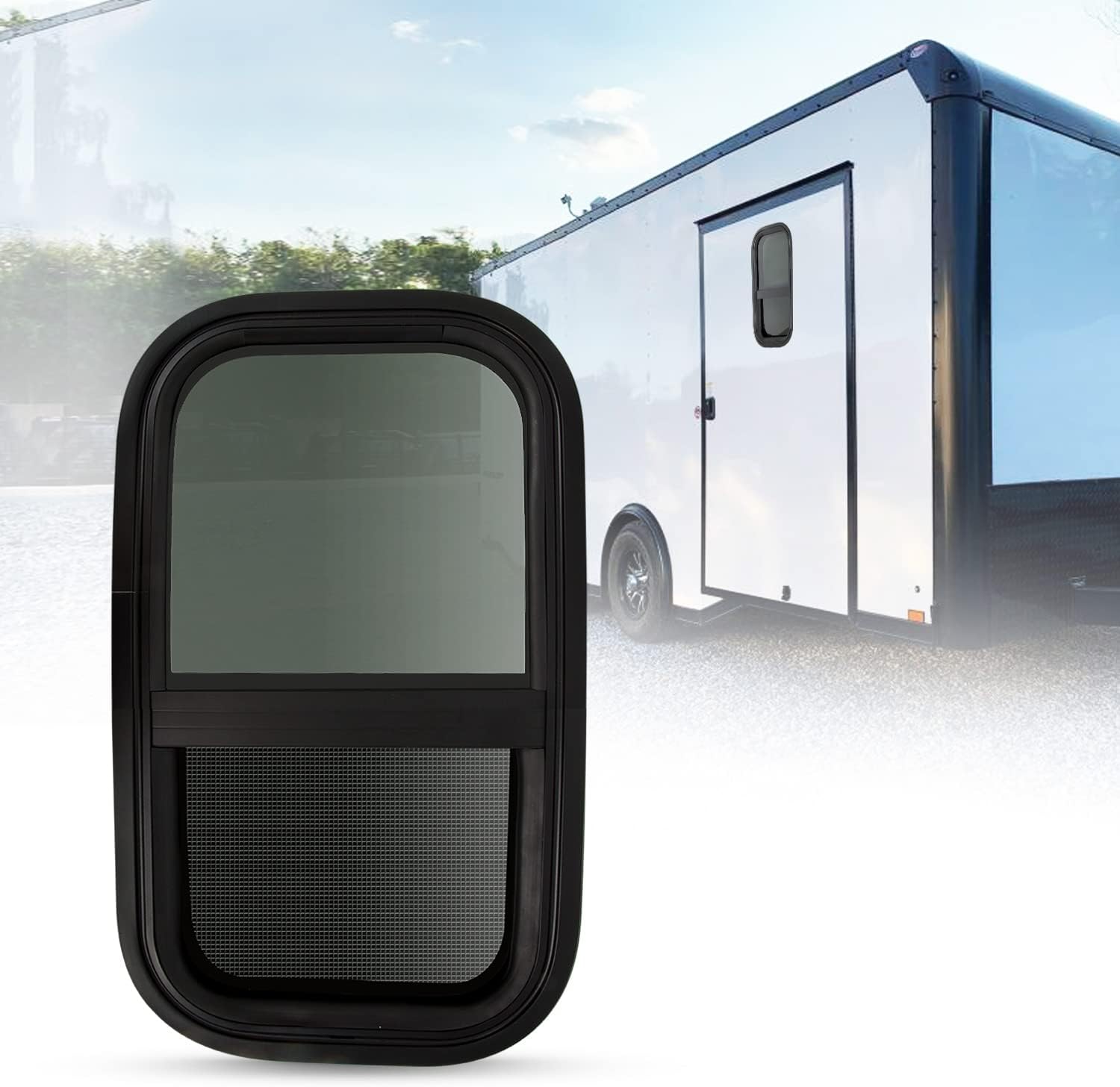 RANSOTO Premium RV Window Vertical Slide | 14" W X 22" H | Thicknesses ...