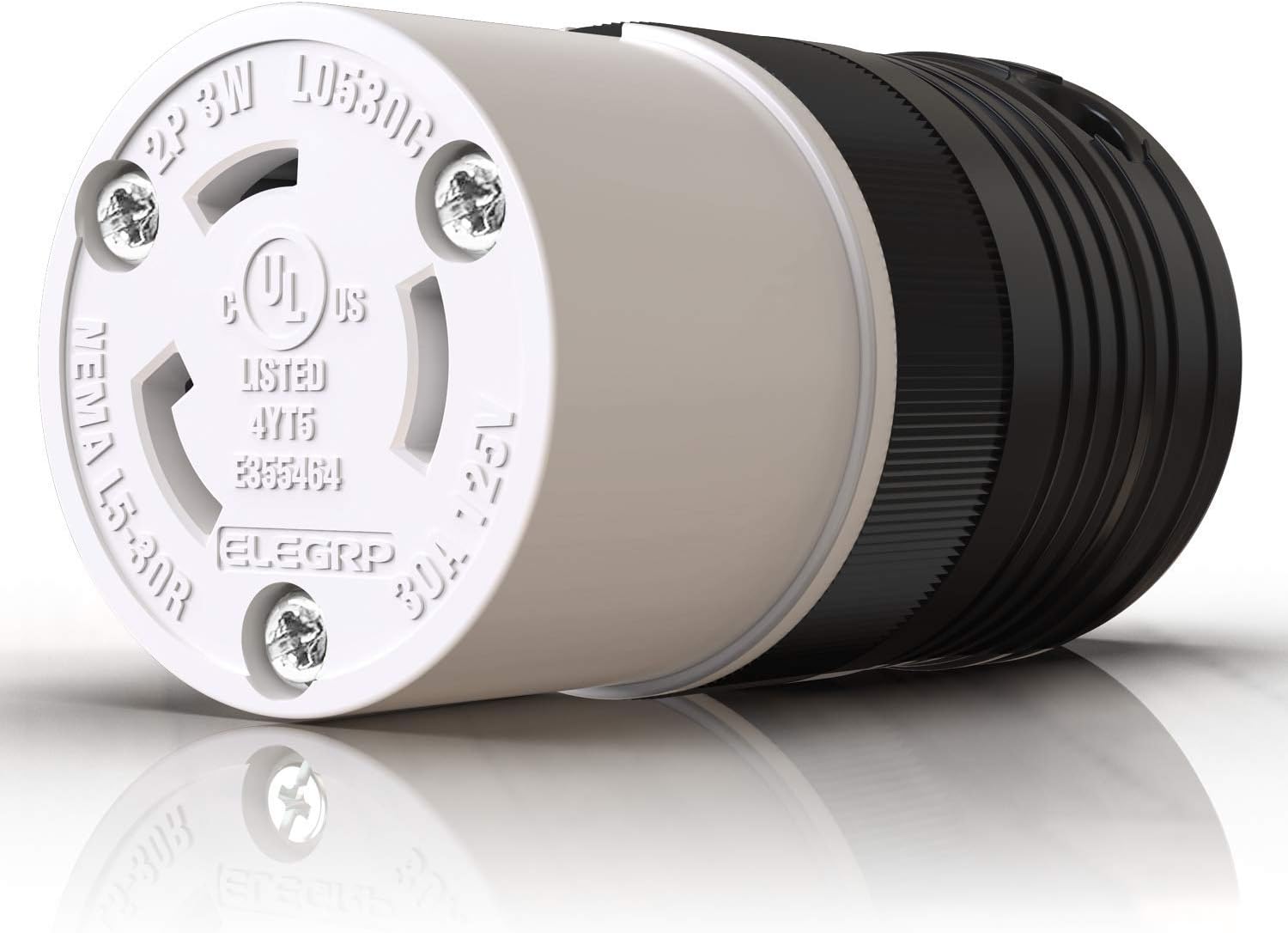 Nema L5-15R 15 Amp 125V 2 Pole 3 Wire Industrial Grade Locking Female ...