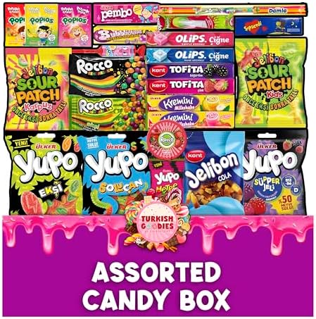 Amazon.com : Foreign Candy Gift Box - Exotic Candy Assortment ...