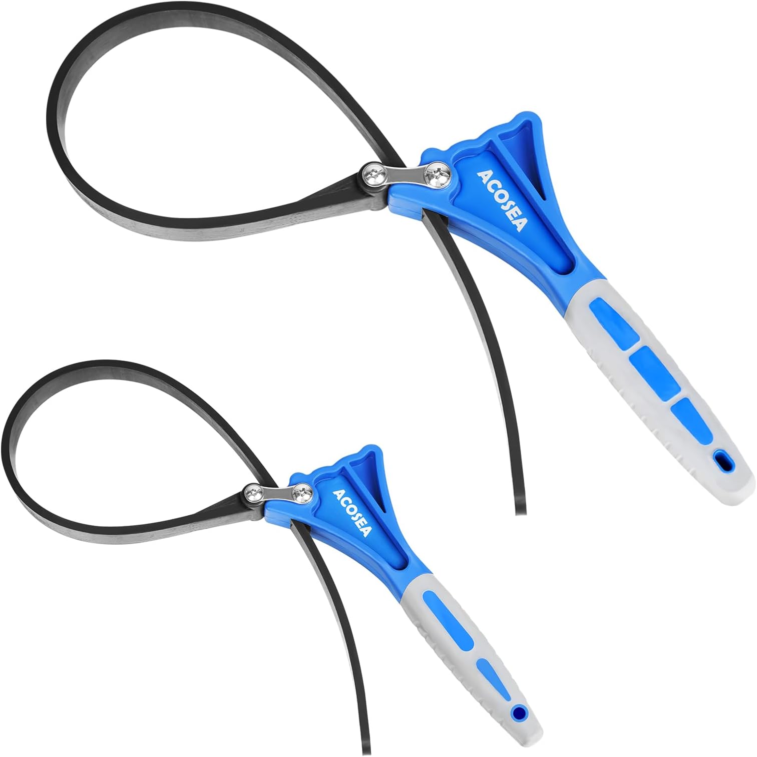 Klein Tools SHBKIT Grip-It Strap Wrench Kit, Adjustable Strap Wrenches ...