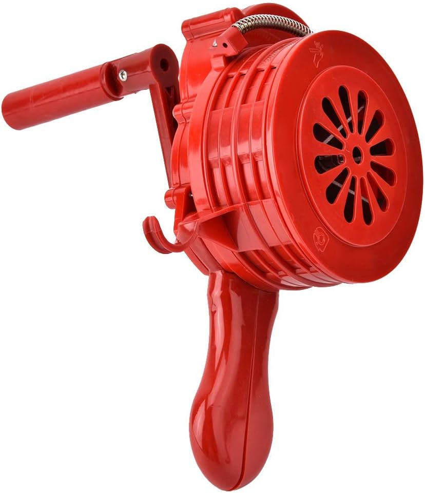 Hand Crank Alarm, Lightweight Durable Hand Air Alarm, Standard ...