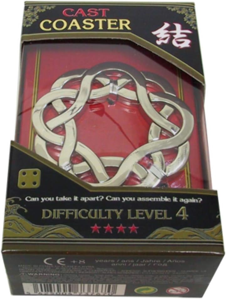 COASTER Hanayama Cast Metal Brain Teaser Puzzle : Amazon.ca: Toys & Games