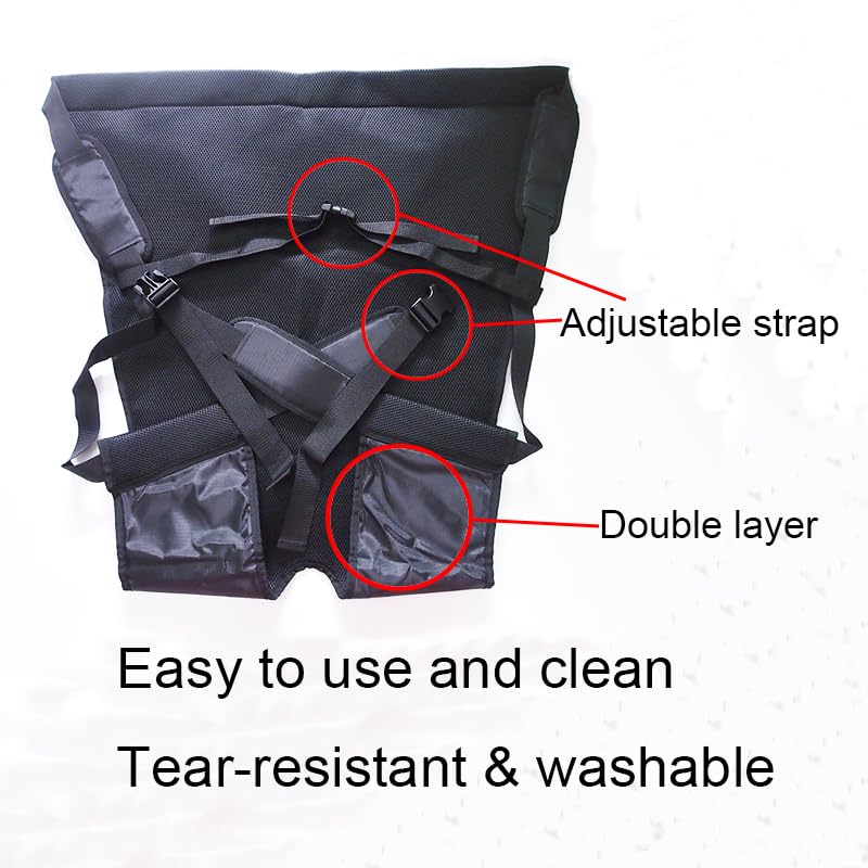 Snapklik.com : Double Layer Patient Lift Sling Carrier One-Person ...