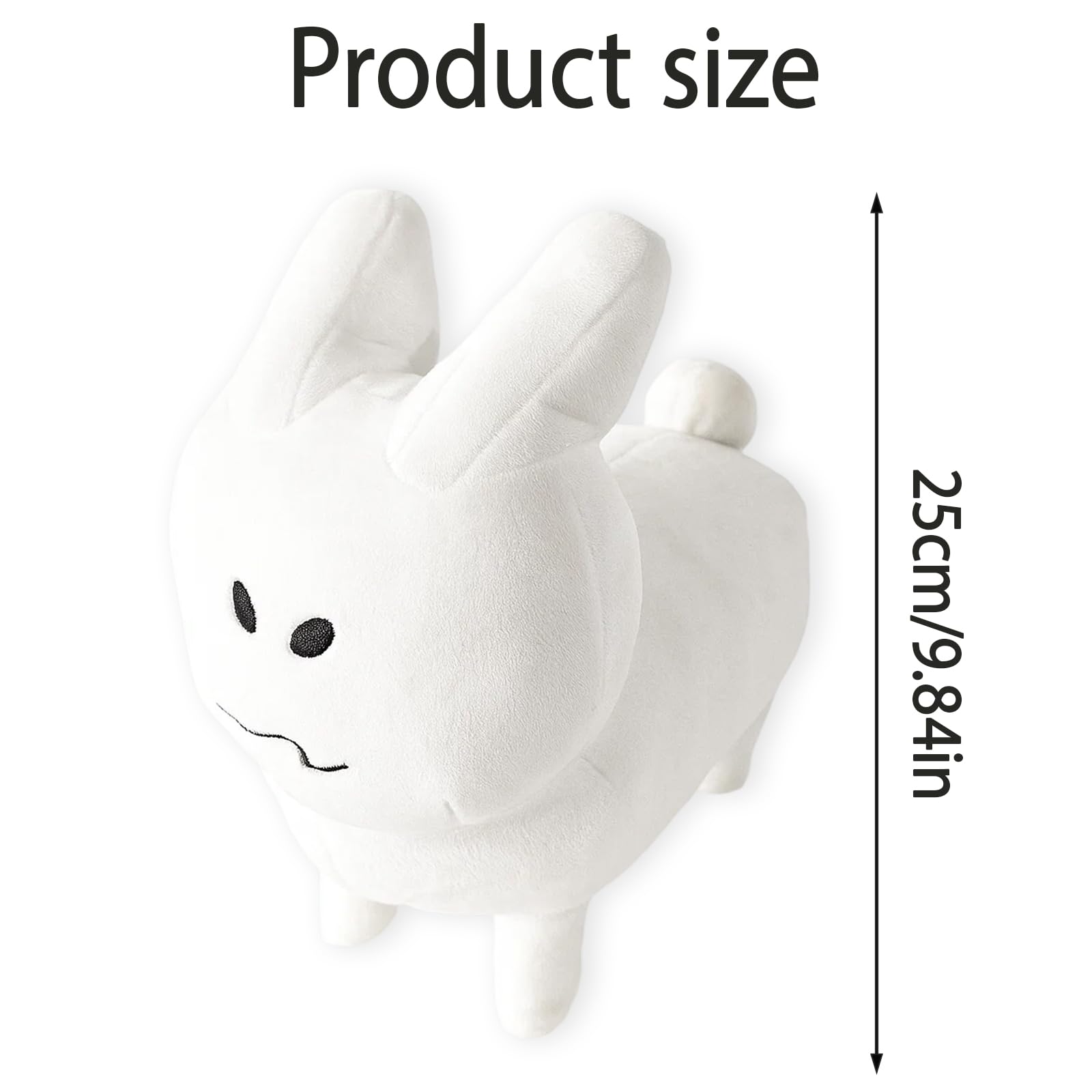 Forsaken Plush, White Rabbit Stuffed Animal, Gubby Plush,For Fans ...