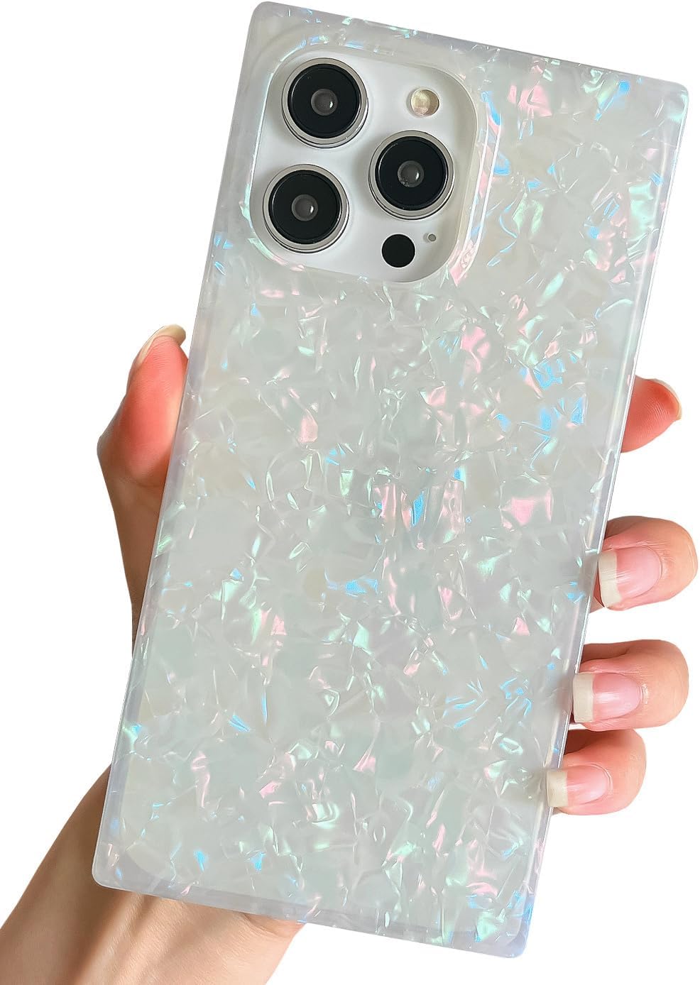 Amazon.com: BANAILOA Compatible with iPhone 15 Pro Max Case Rectangle ...