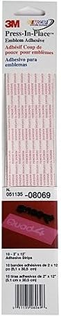 3M 08069 2" x 12" Press-in-Place Emblem Adhesive : Amazon.com.au ...