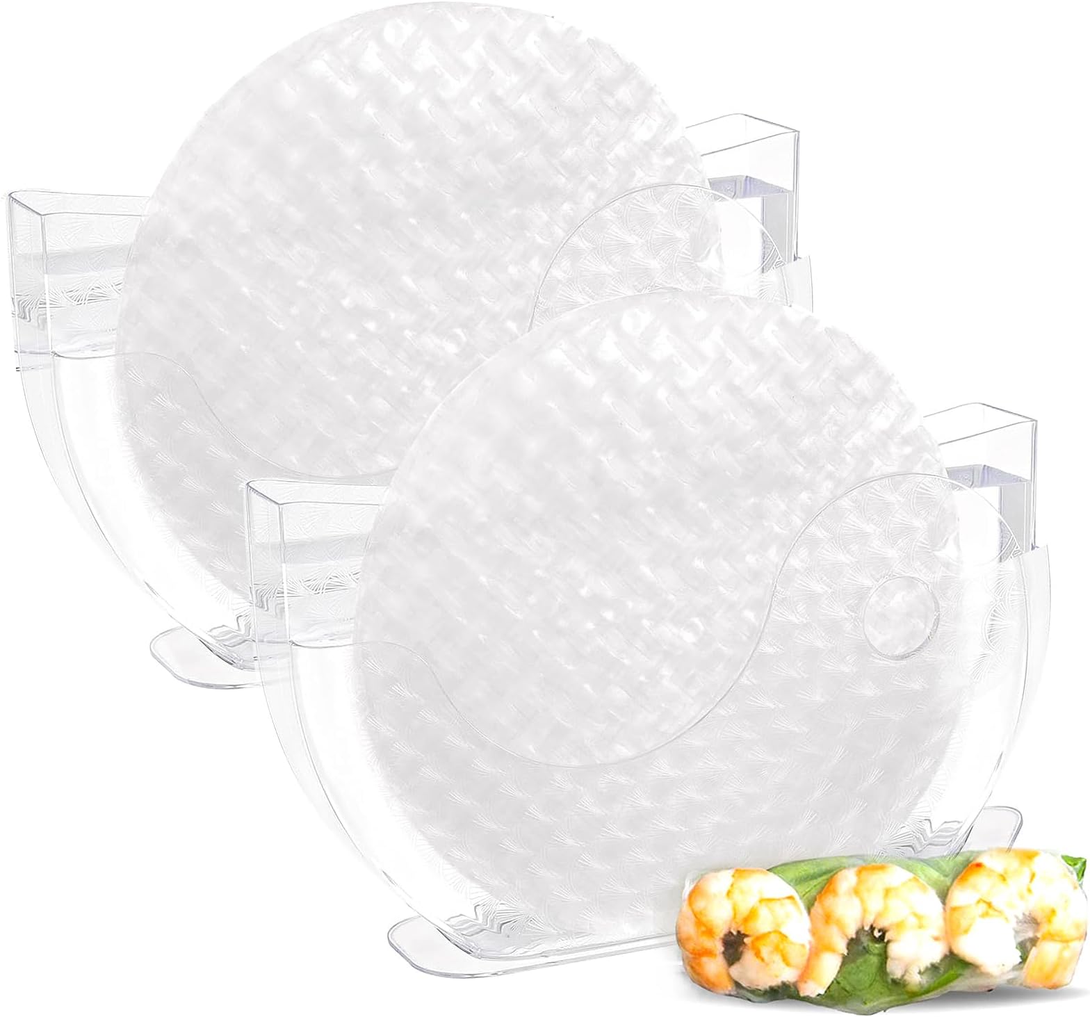 Amazon.com: ARGCONNER Summer Roll Water Bowl, Rice Paper Wrappers for ...