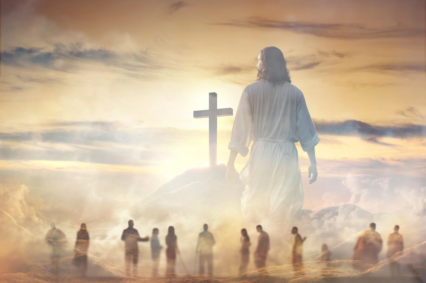 Amazon.com: USOWAY Christian Wall Art- God and the christian faith ...
