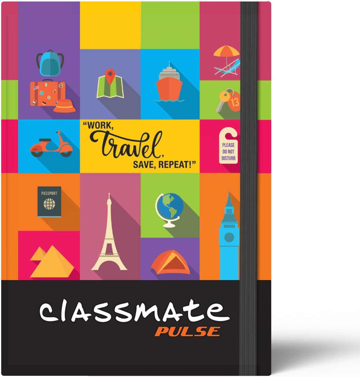 Classmate Pulse A5 Notebook | Flexi-Bound Hard Cover Notebook | 176 ...
