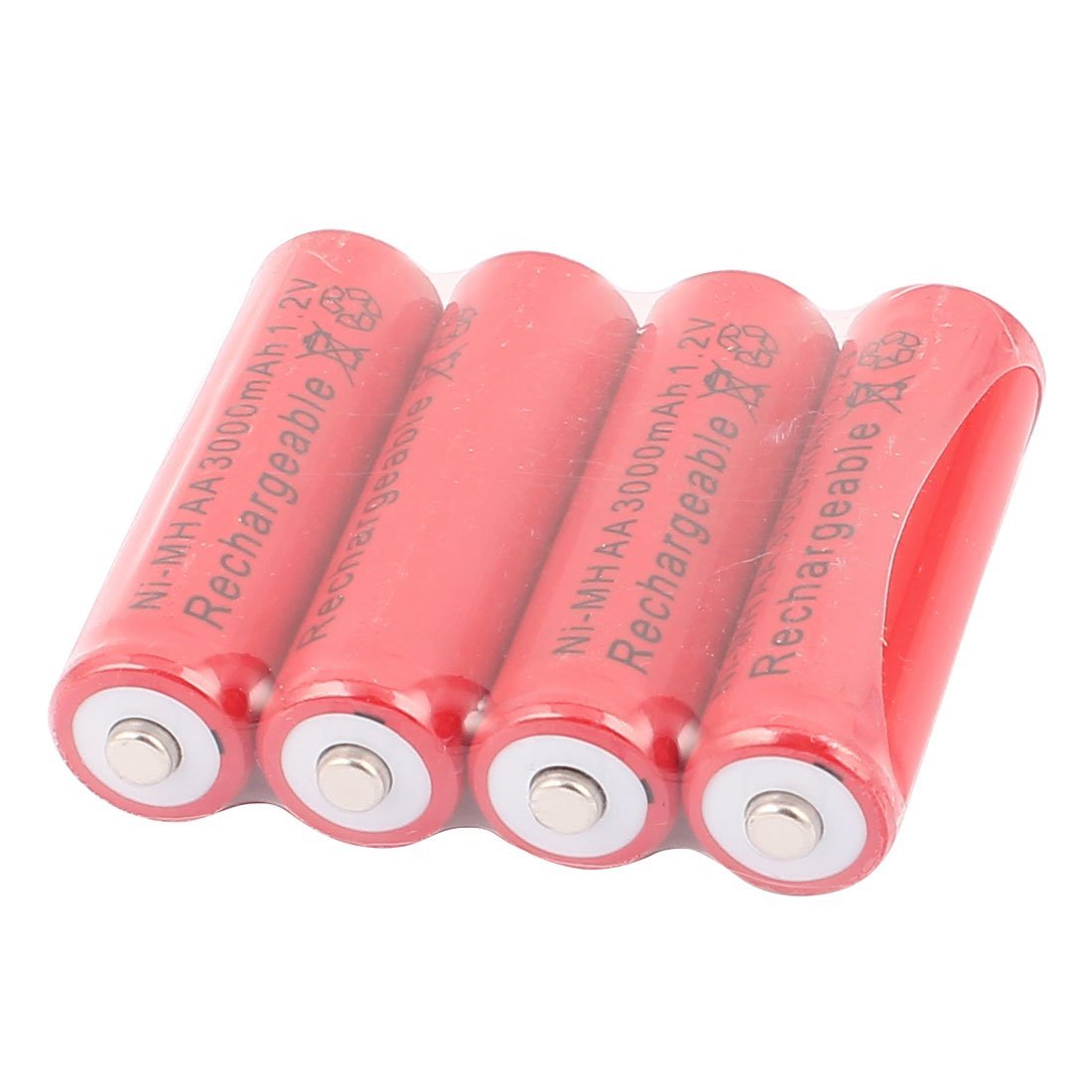 BIG BOOM® 4 Pcs Ni-MH AA 3000mAh 1.2V Rechargeable Batteries Ultra Cell ...
