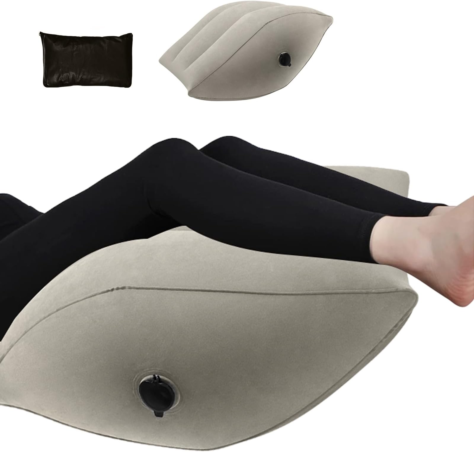 Amazon.com: Tough Bison Leg Elevation Pillow - Inflatable Wedge Pillow ...