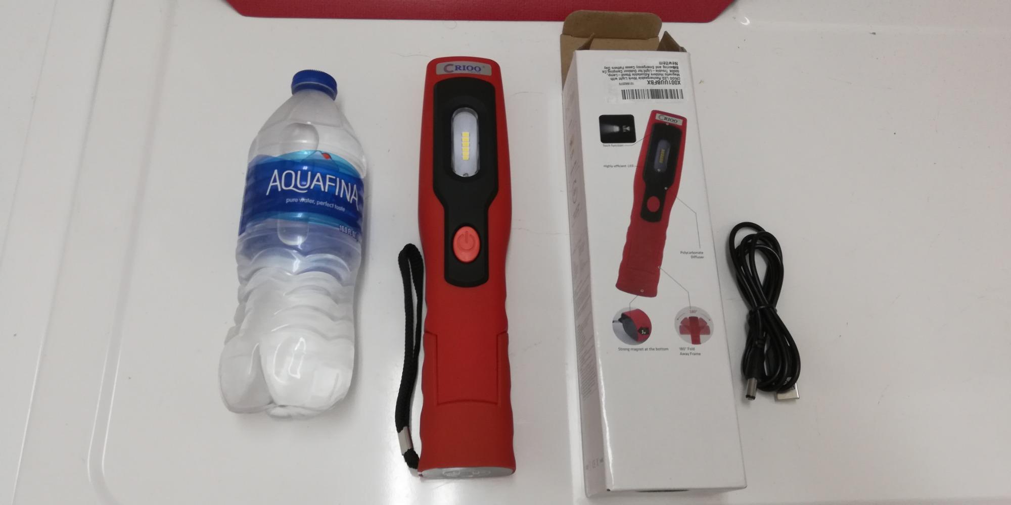 CRIOO LED Portable Work Light with Magnetic and Stand,Rechargeable ...