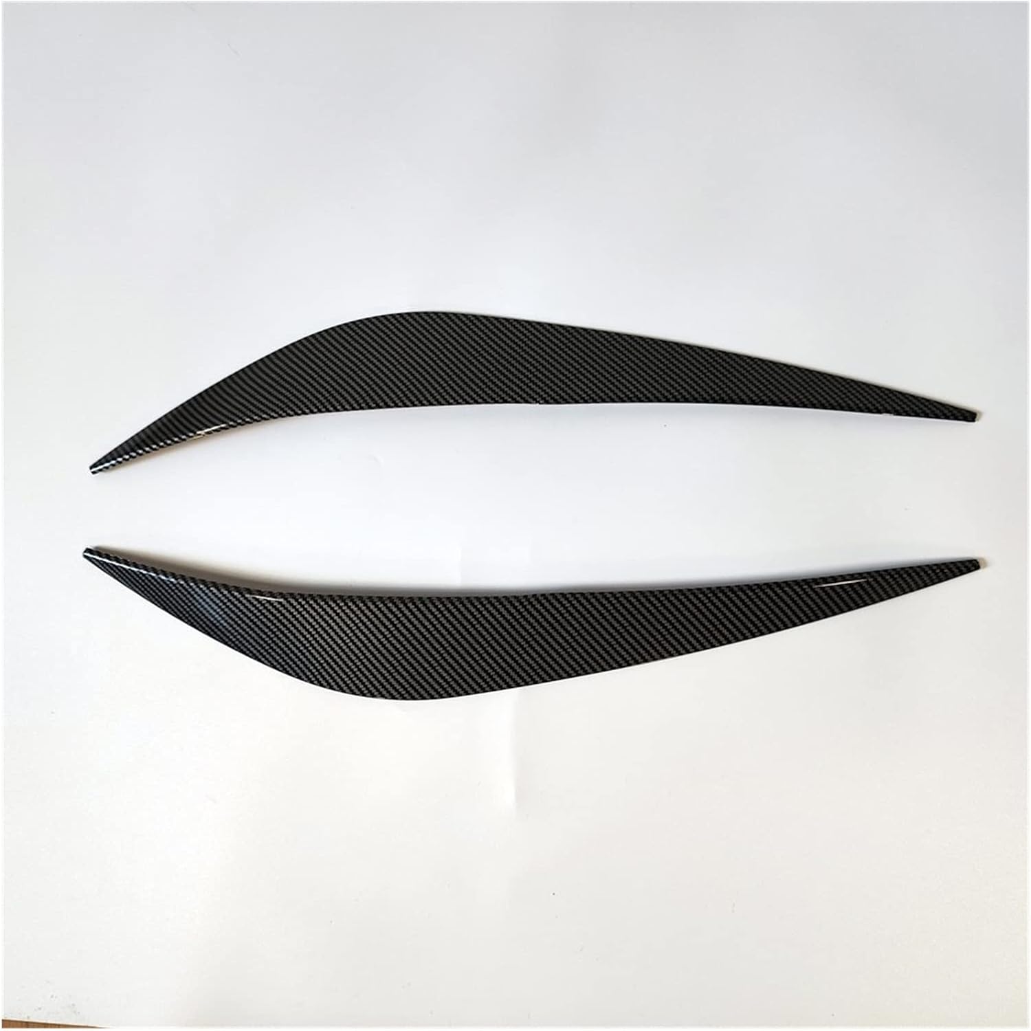 Amazon.co.jp: Car Headlamp Eyebrow Trim Headlight Eyebrow 2pcs Gloss ...