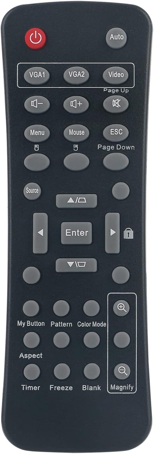 Amazon.com: PERFASCIN Replace Infrared Remote Control Fit for ViewSonic ...