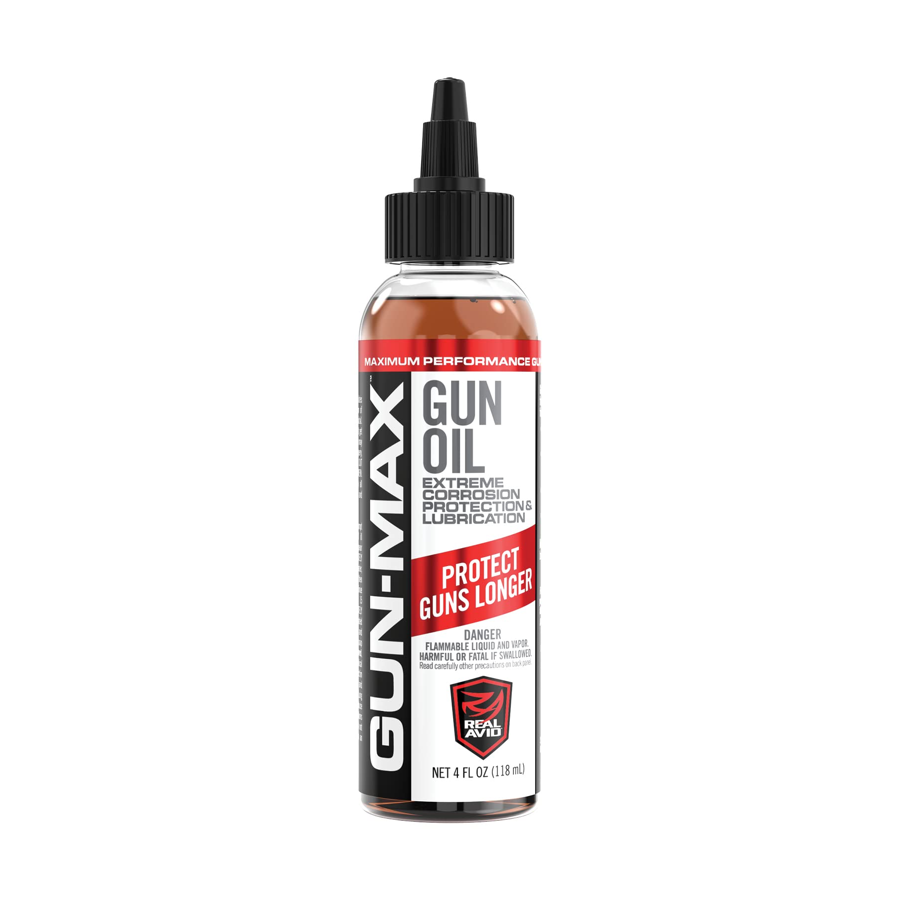 Buy Real Avid Oil 4oz Liquid Bottle, Lubricating Oil & Rust Protectant ...