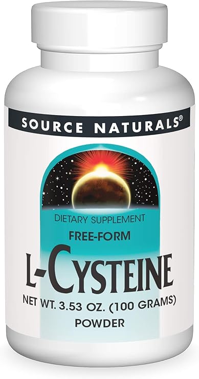 Amazon.com: Source Naturals L-Cysteine Free-Form Powder - Amino Acid ...