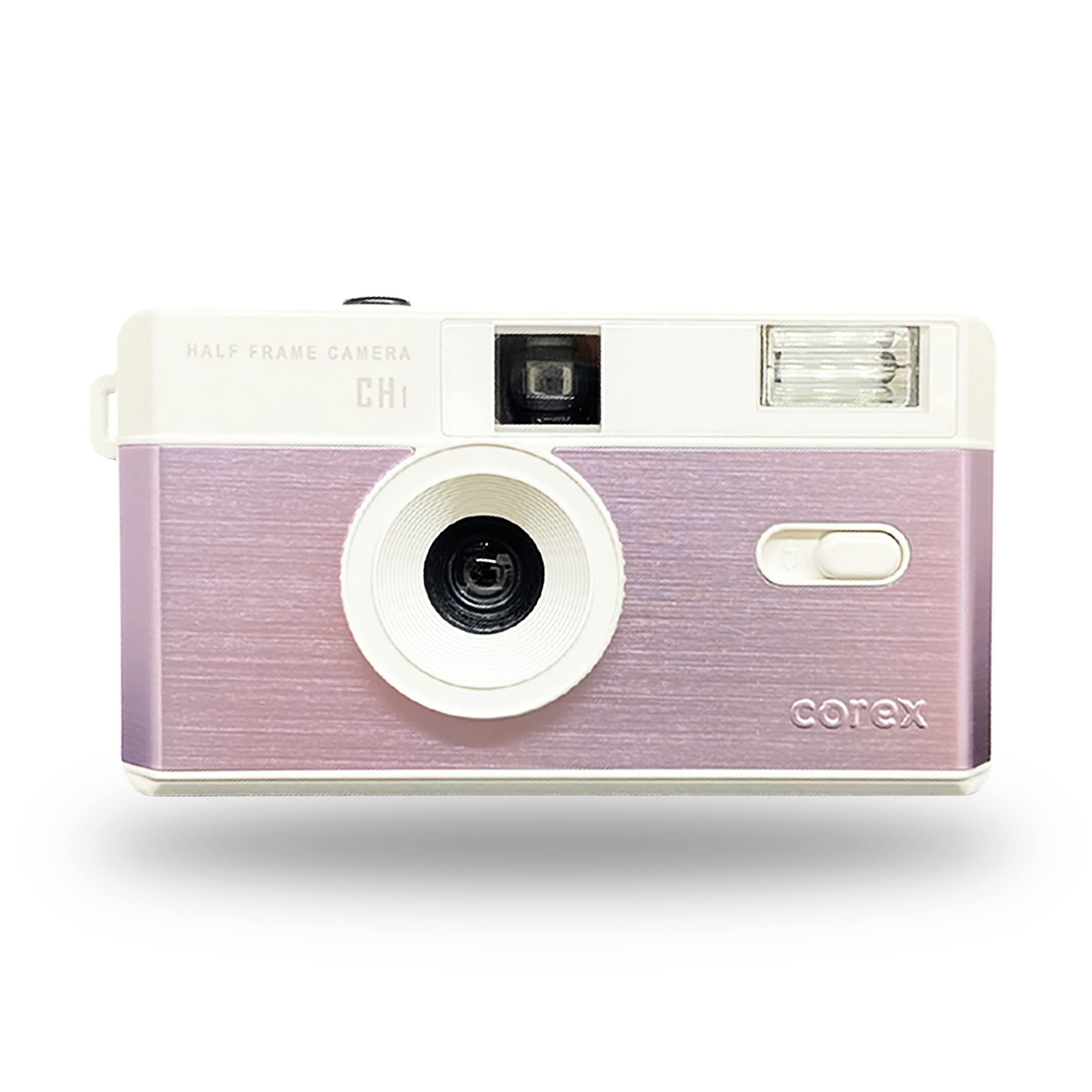 Amazon.com : Corex Half Frame Reusable 35mm Camera CH1, Built in Flash ...