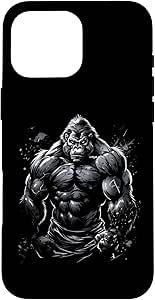 Amazon.com: iPhone 16 Pro Max Gorilla Muscular Muscles Bodybuilding ...