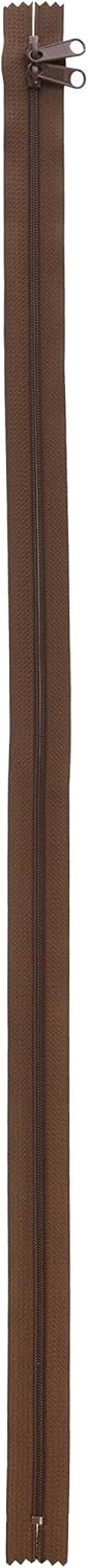 Amazon.com: ByAnnie ZIP40-140 Double Slide Zipper, 40", Seal Brown