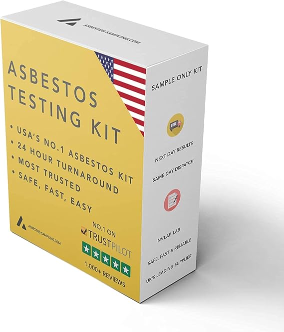 Amazon.com: Asbestos Test Kit - Sample Only Testing - 72hr (3 Business ...