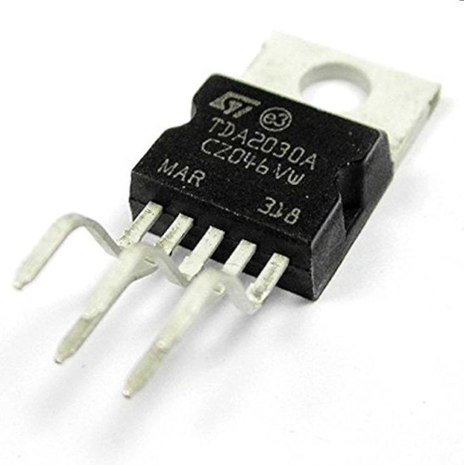 Generic 10PCS TDA2030 TDA2030A IC AMP AUDIO 18W MONO PENTAWATT5 New ...