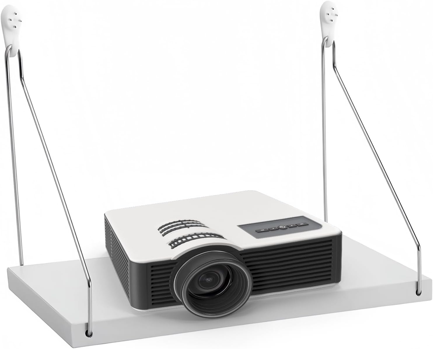 Amazon.com: TERRATREK Projector Shelf for Wall No Drilling, 12" x 8 ...