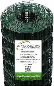 SERVICE SOLUTIONS - Rete Metallica per Recinzioni Zincata Plastificata ...