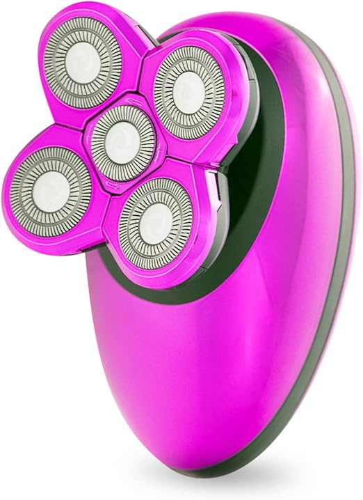 Amazon.com: Pop Sonic Shaver for Women (Purple) - 5 Head Women's ...