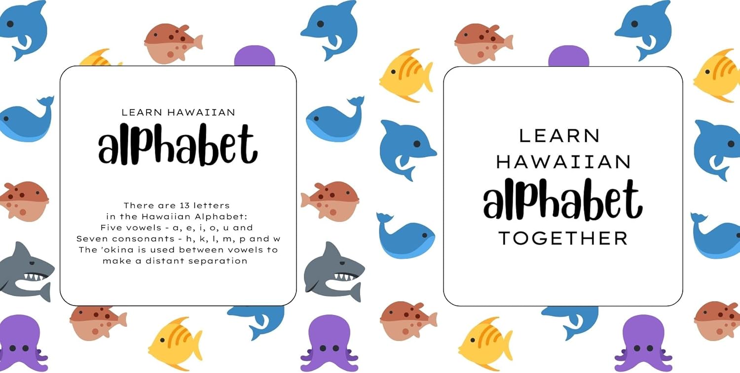 Learn Hawaiian Alphabet Together (Learn Hawaiian Together - Learning ...
